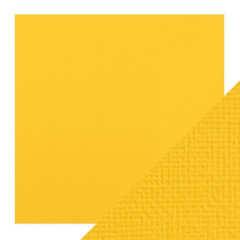 Cartulina con textura Tonic Craft Perfect - Marigold Yellow