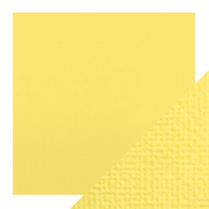 Cartulina con textura Tonic Craft Perfect - Buttermilk Yellow Cartulina con textura Tonic Craft Perfect - Buttermilk Yellow